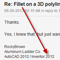 Solved: Fillet on a 3D polyline - sweep path - Autodesk Community