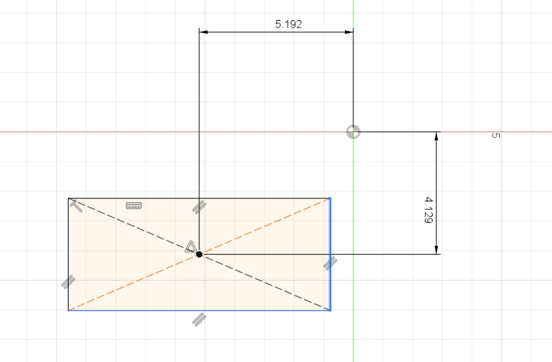 Center rectangle adjust after drawing - Autodesk Community