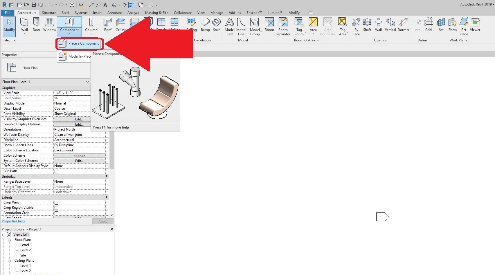 Solved: inserting a family into a project - Autodesk Community