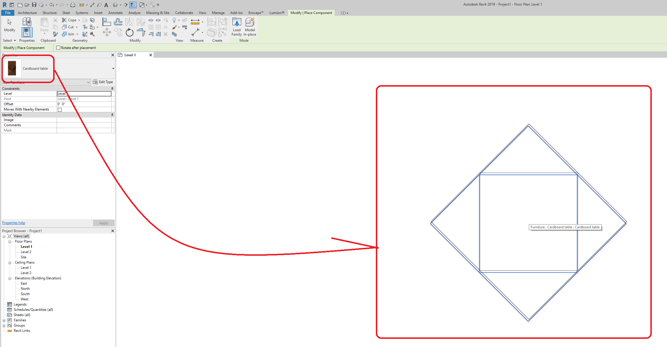 Solved: inserting a family into a project - Autodesk Community