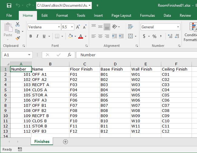 Solved: ASSIGNING ROOM FINISHES PARAMETERS THROUGH DYNAMO USING EXCEEL FILE IN REVIT - Autodesk ...