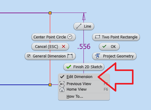 Solved: Editing sketch dimensions when created - Autodesk Community