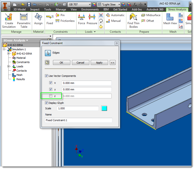 Solved: Simple Supported Beam in FEA - Autodesk Community