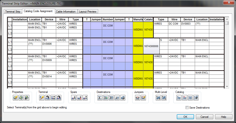 Solved: Terminal Strip Editor Multi-Level Association Issues - Autodesk ...
