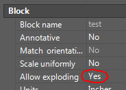 Solved: Cannot explode an AutoCAD block! - Autodesk Community