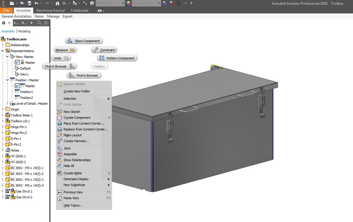 Solved: Missing Tabs in Assembly - Autodesk Community