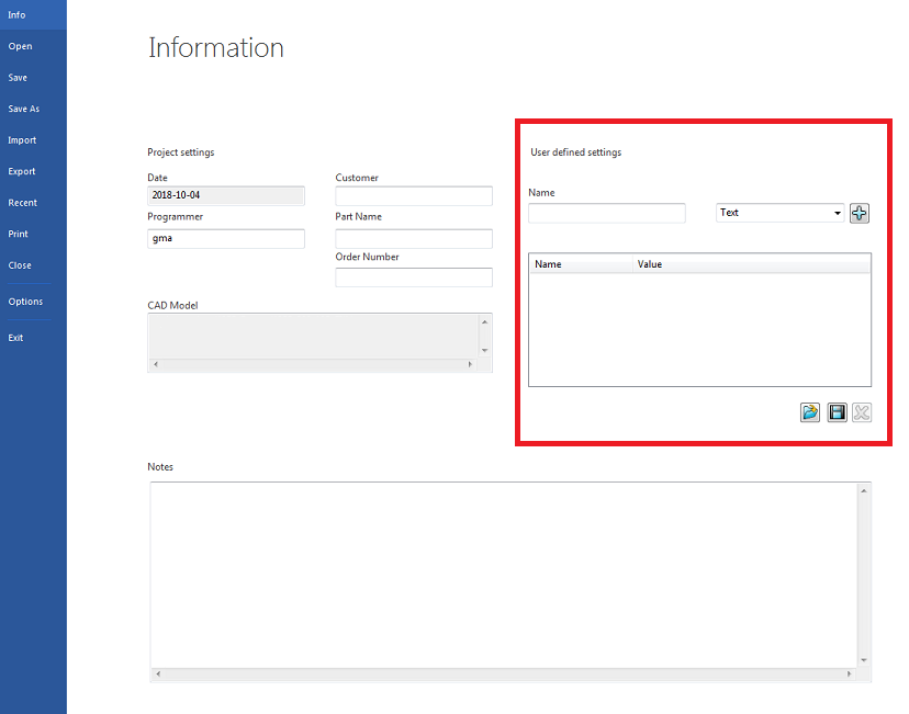 Solved: use of user defined settings in File menu - Autodesk Community