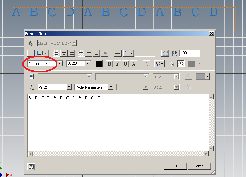 Rectangular Pattern For Text - Autodesk Community