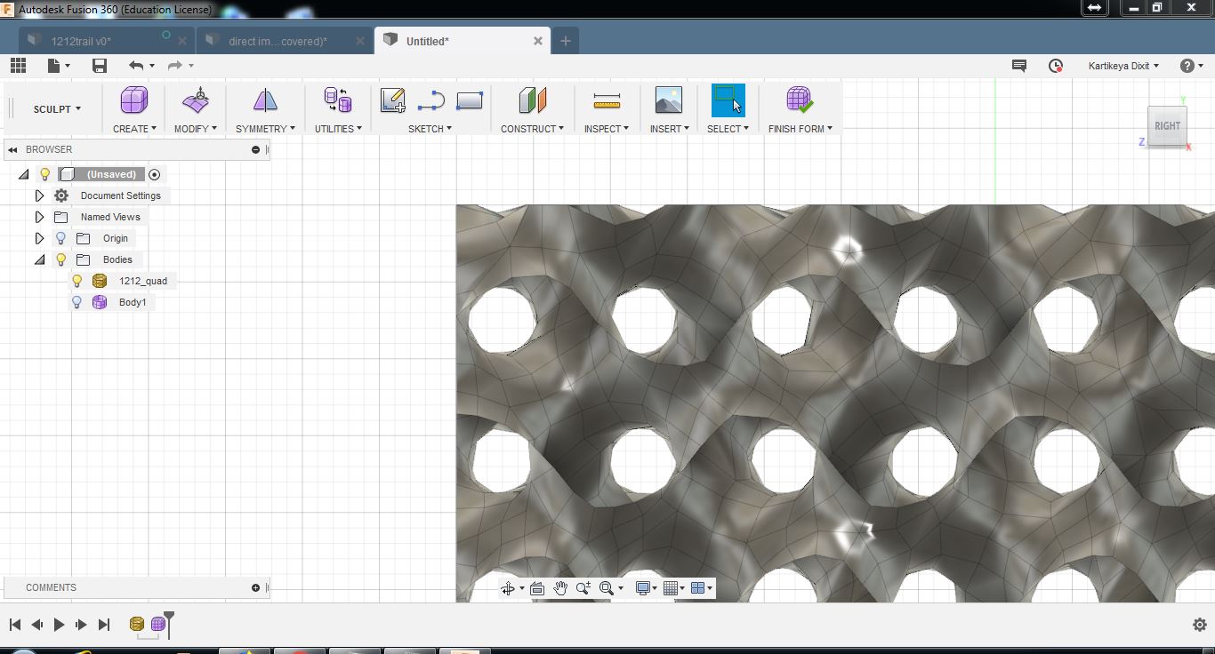 Solved: Avoiding distortion of borders of the model after thickening. - Autodesk Community