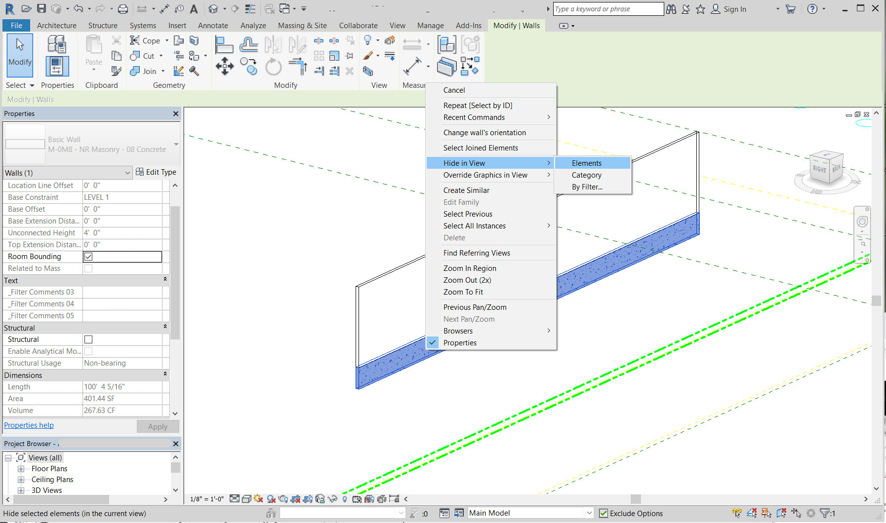 Solved: How to get the parent of an attached Wall sub-element ...