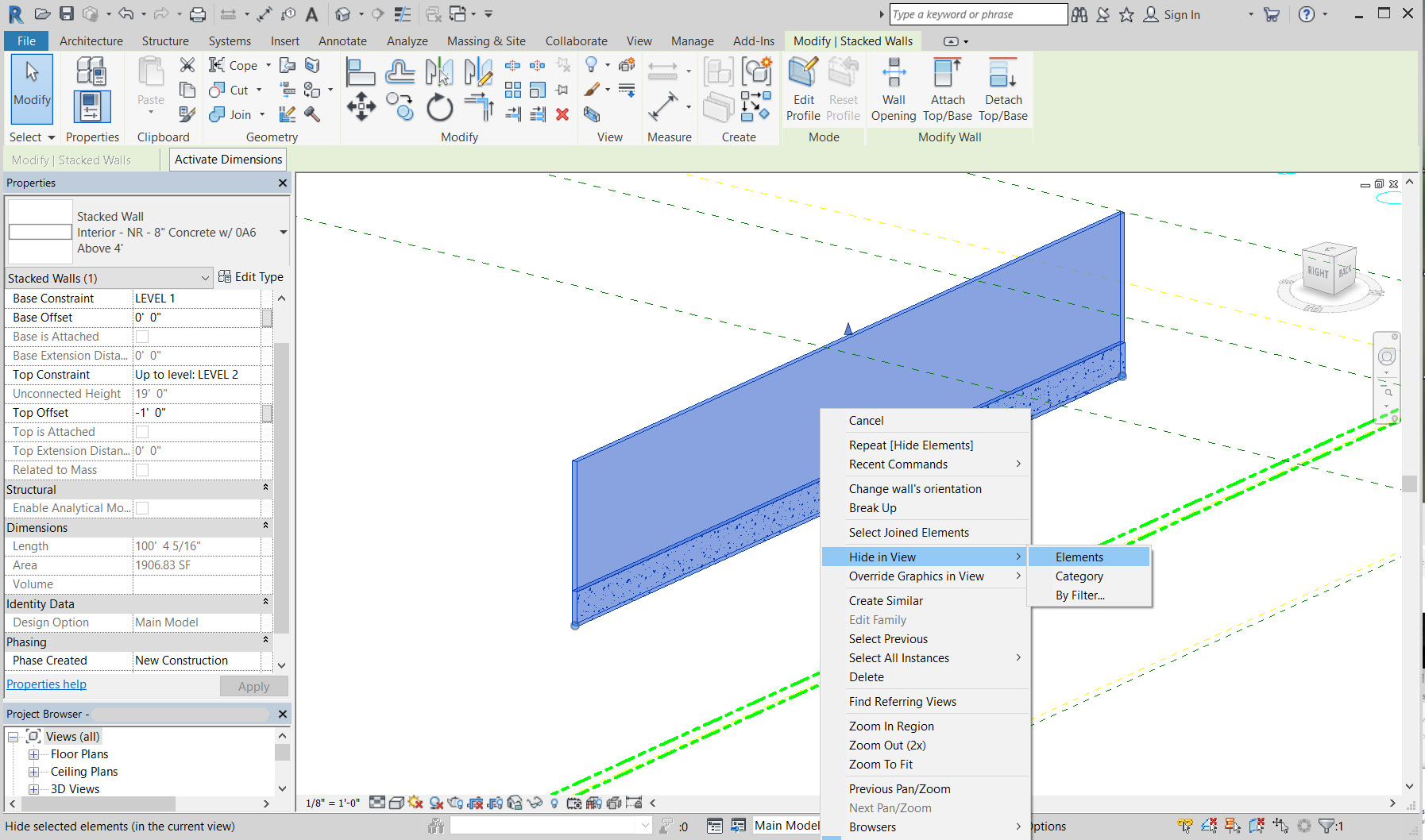 Solved: How to get the parent of an attached Wall sub-element - Autodesk Community