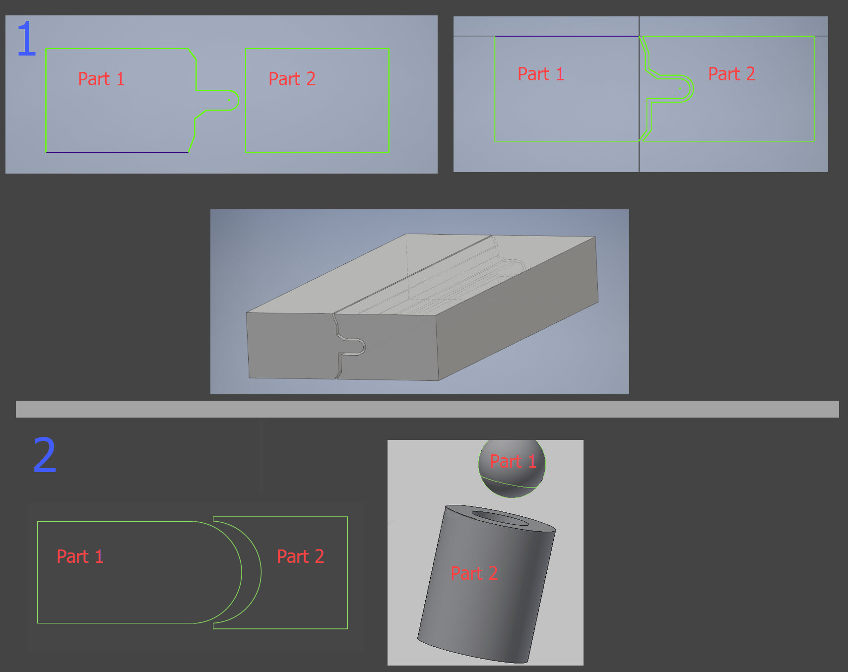 Solved: Automatic drawing of part 2 - Autodesk Community