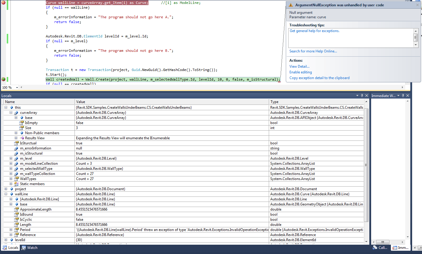 Solved: Intro to Revit API - Create Wall from Location Line OR XYZ data - Autodesk Community
