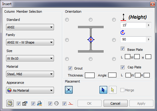 Quick Column Generator idea - Autodesk Community