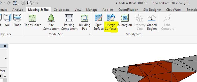 Merge Surface In Revit API - Autodesk Community