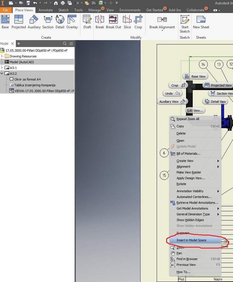 Solved: Bulk convert inventor .DWG to AutoCad .DWG Model Space - Autodesk Community