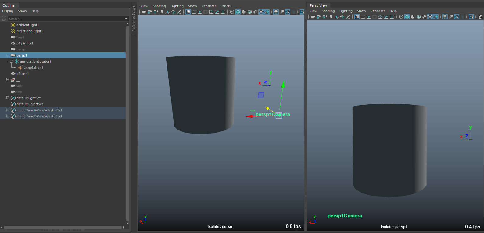 Solved: How can I constrain a locator in front of my camera ...
