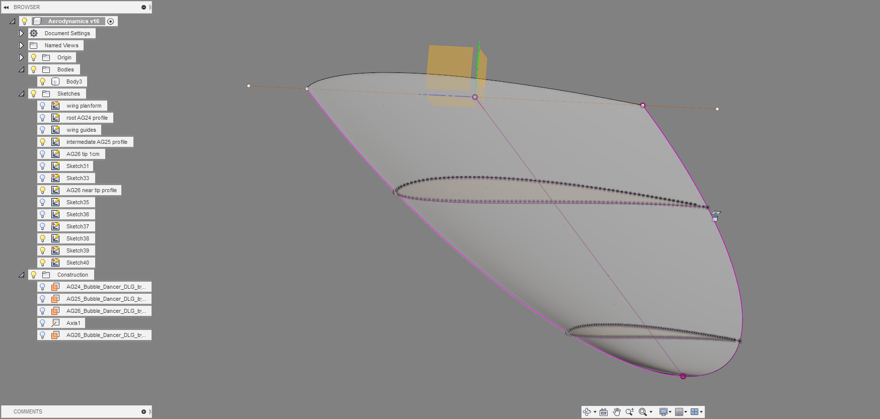 Solved: lofting a cambered elliptical wing - Autodesk Community