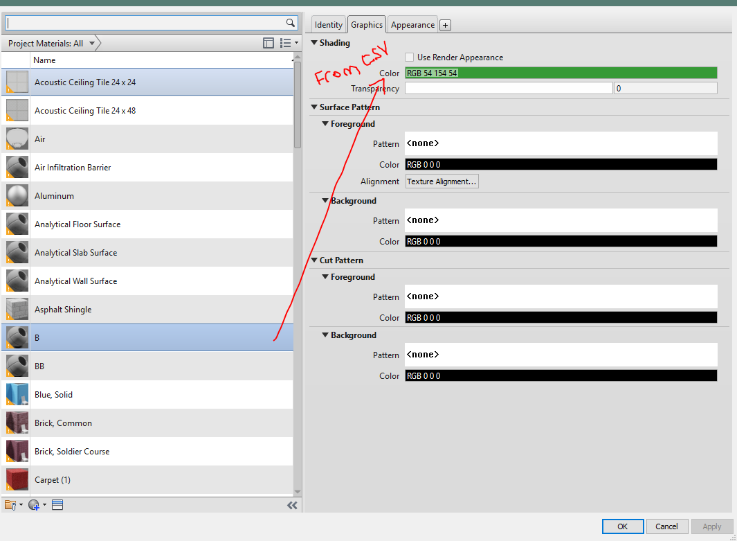 Solved: Creating Materials With Appearance asset - Autodesk Community