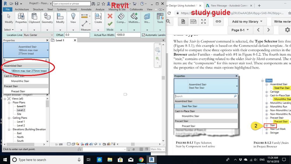 Solved: steel pan stair in Revit 2019? - Autodesk Community