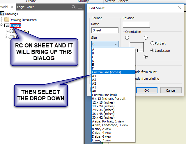 Solved: How to Set Limits of Drawing Area in Inventor Like Autocad ...