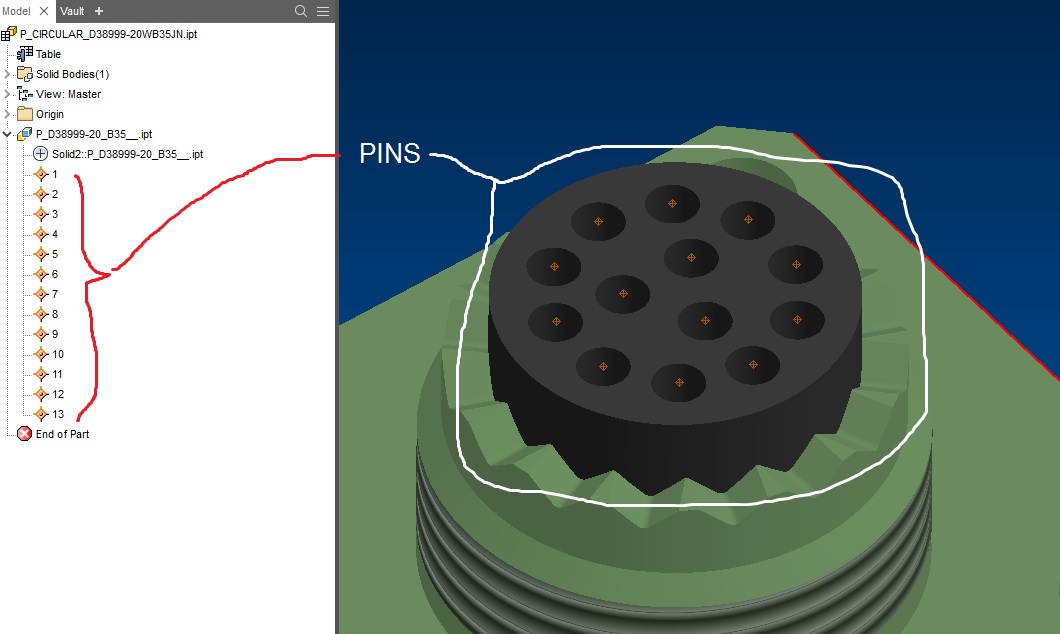 Solved: Wire Pins are missing from the bowser - Autodesk Community