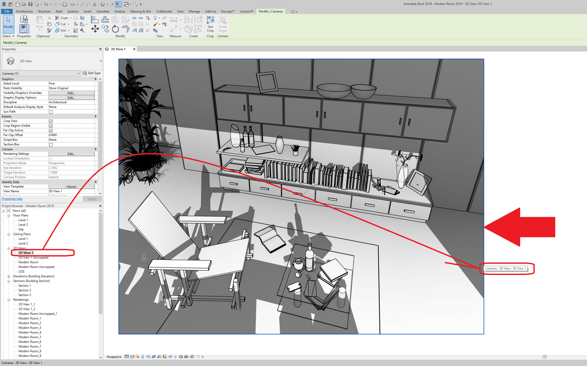 Solved: 3D views camera - Autodesk Community