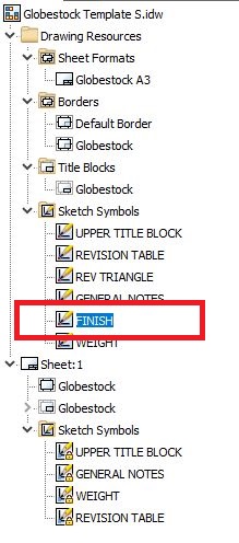 Redundant Sketch Symbol in drawing template - Autodesk Community
