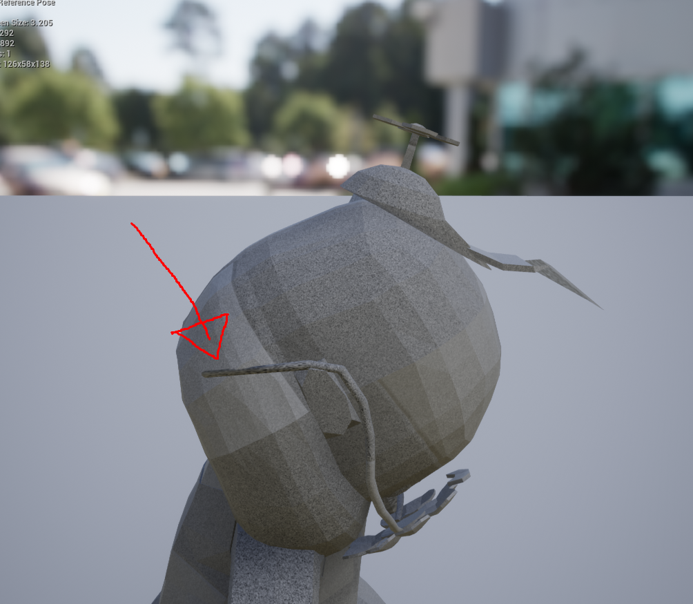 When exporting to fbx skinned mesh gets modified and some vertices are ...