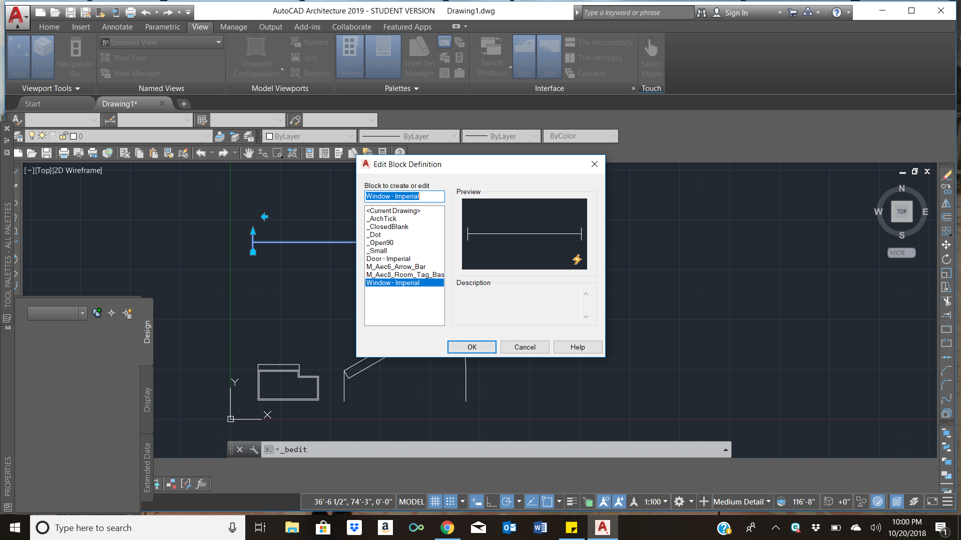 Dimensions, Doors and Windows are huge - Autodesk Community