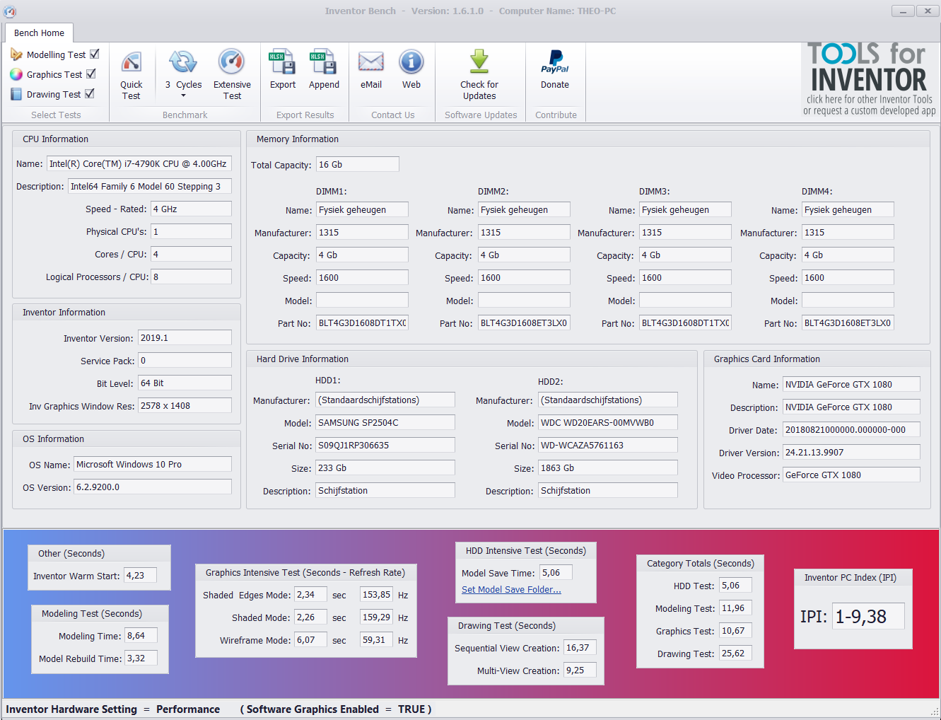 Solved: Inventor 2019 really slow performance IPI 1-1.54 - Autodesk Community