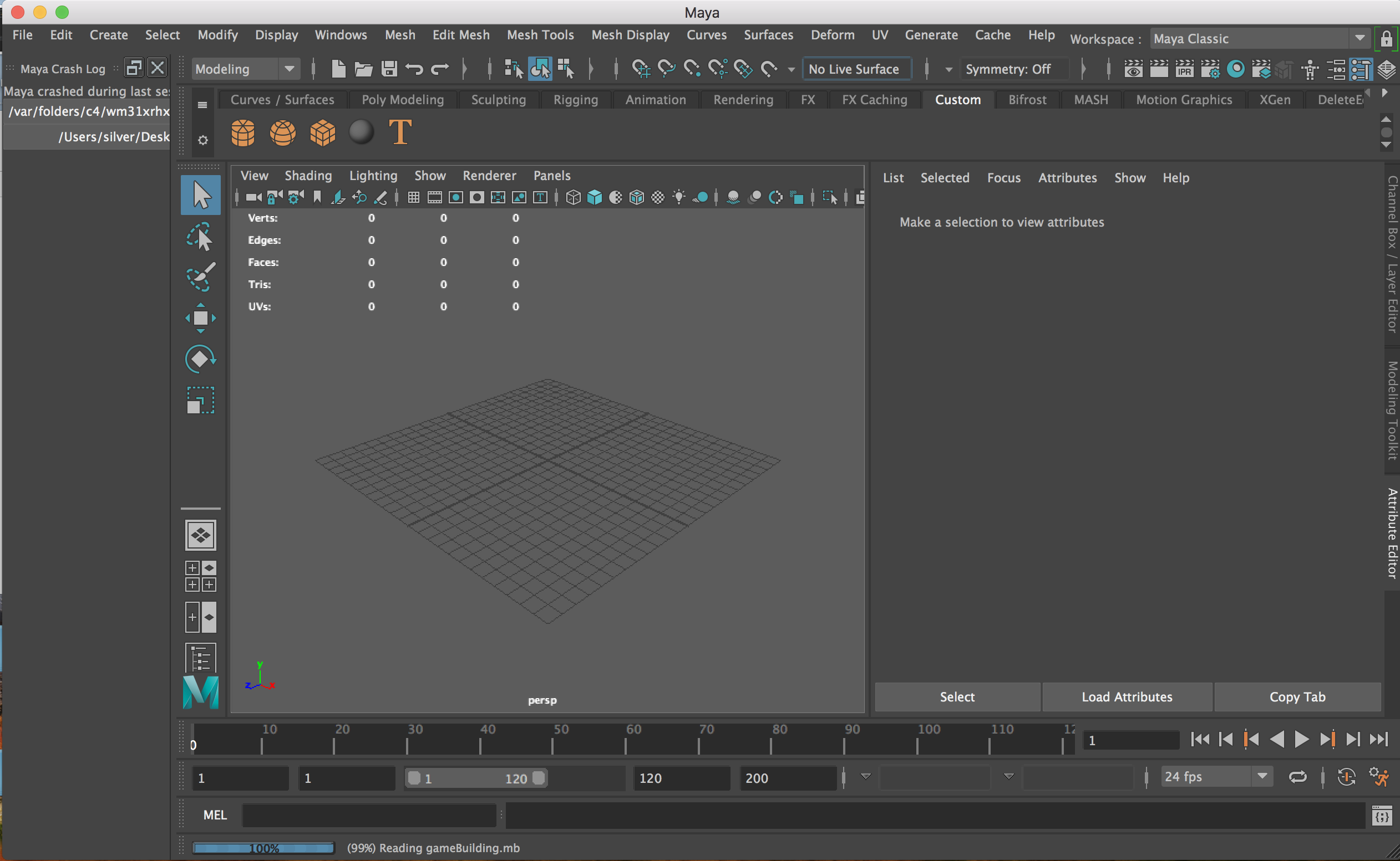 Solved: mb file stuck on reading? - Autodesk Community