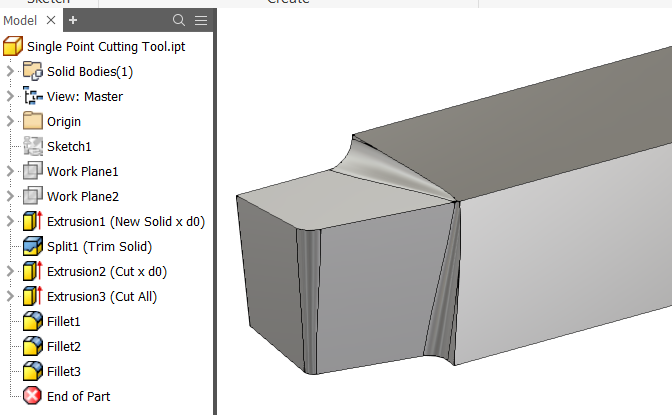 Inventor Creating Turning Tool Angle Planes For Rake, Clearance ...