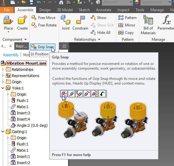 Solved: Grip snaps not working - Autodesk Community