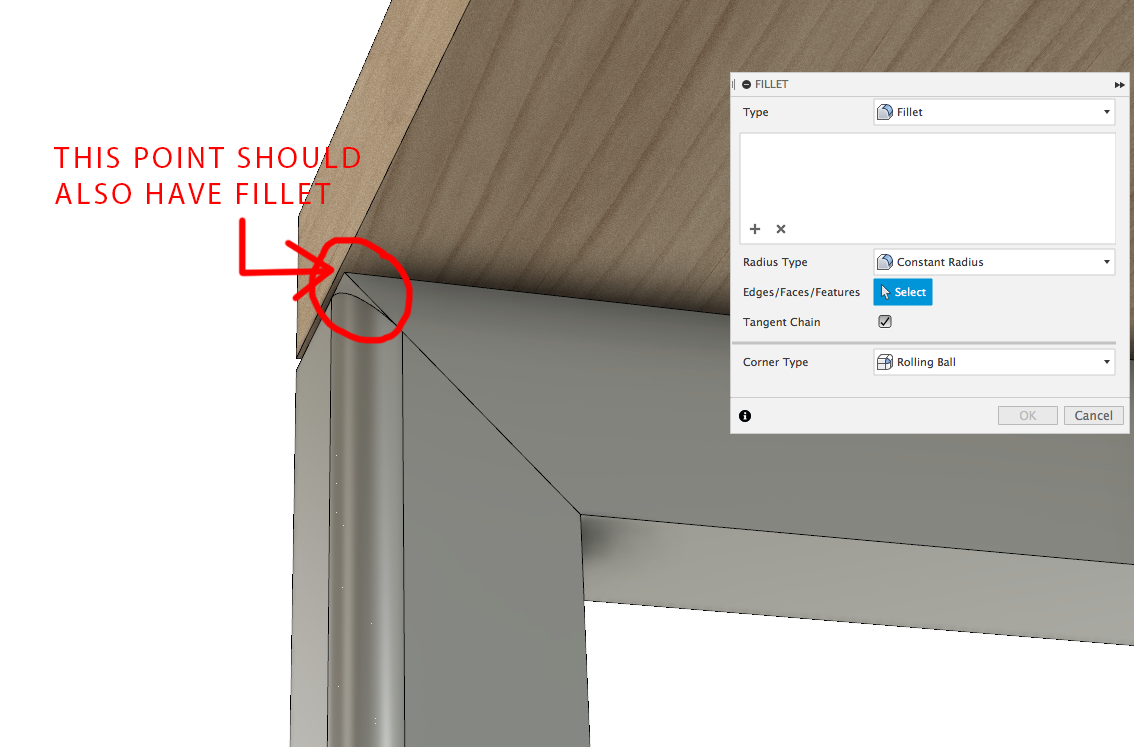 Solved: fillet on corner point - Autodesk Community