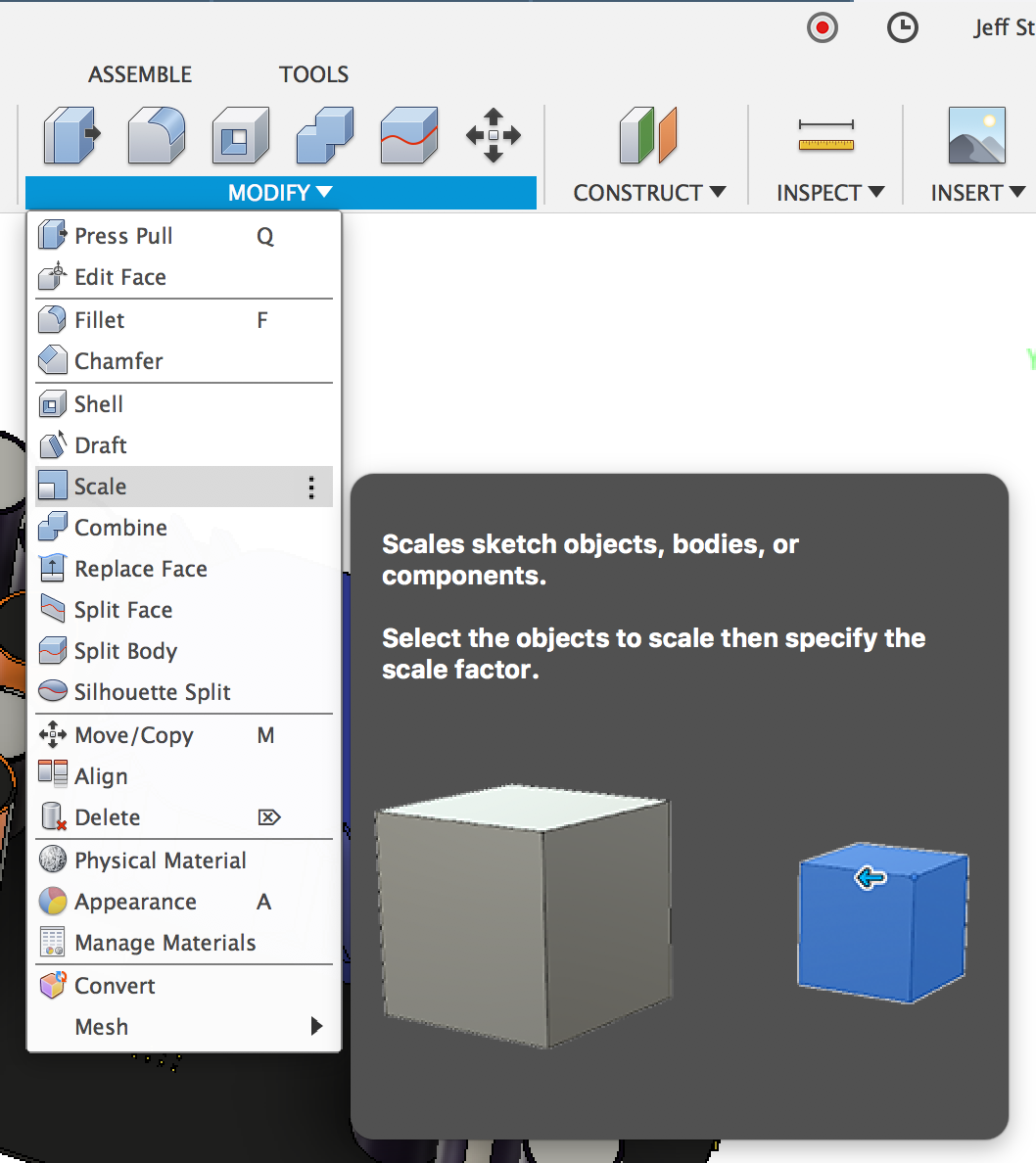 Solved: How to increase a component or body by a certain percentage ...