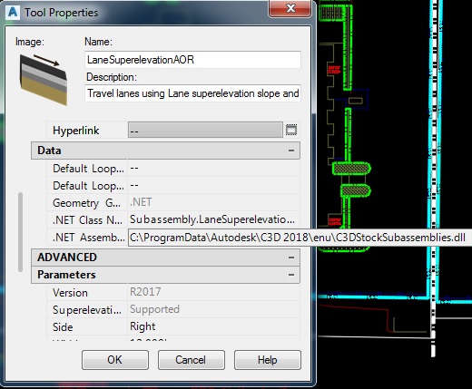 Solved: Broken LaneSuperelevationAOR Subassembly - Autodesk Community