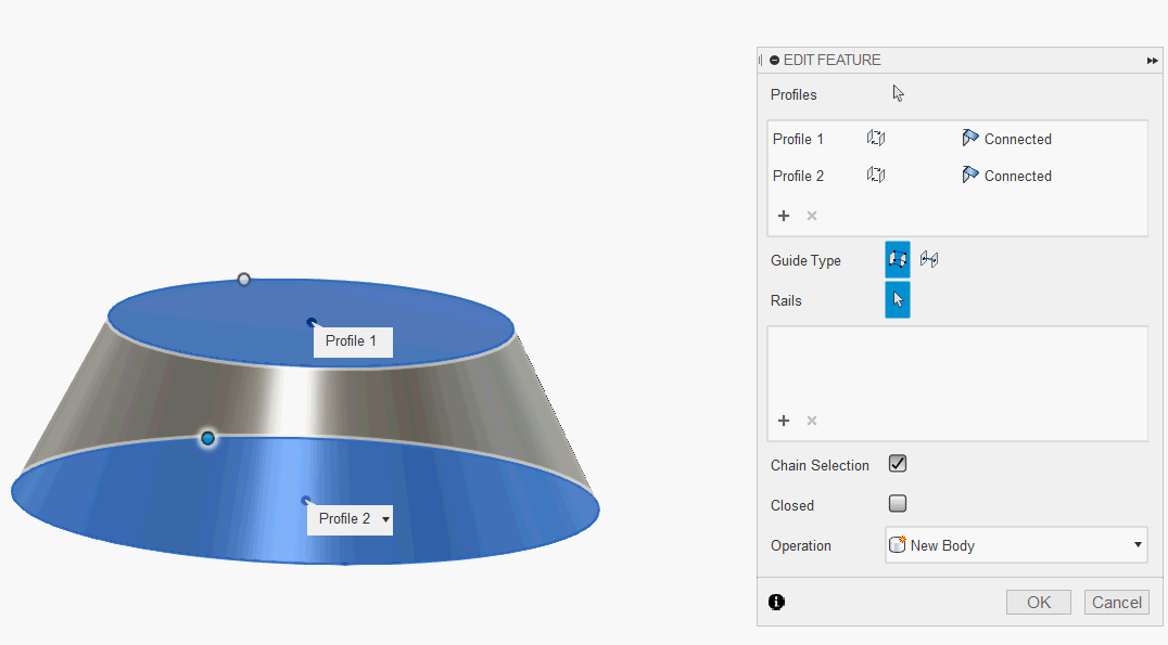 Solved: Surface Loft between edges of 2 different circles - Autodesk ...