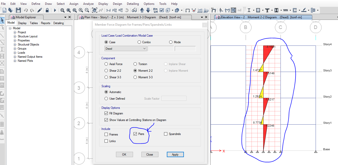 Solved: axial and shear forces for walls - Autodesk Community