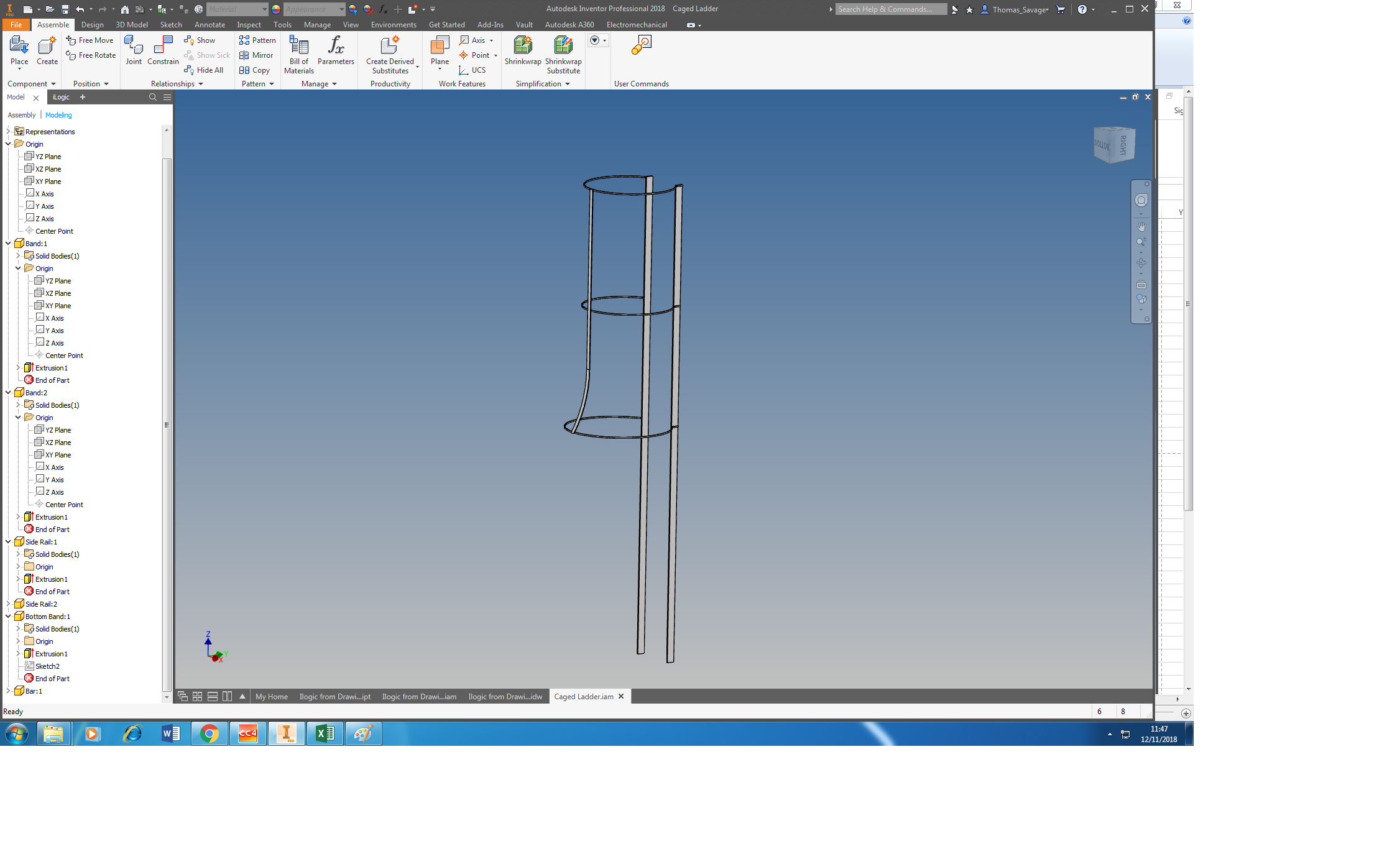 Solved: Curved Cage Ladder - Autodesk Community