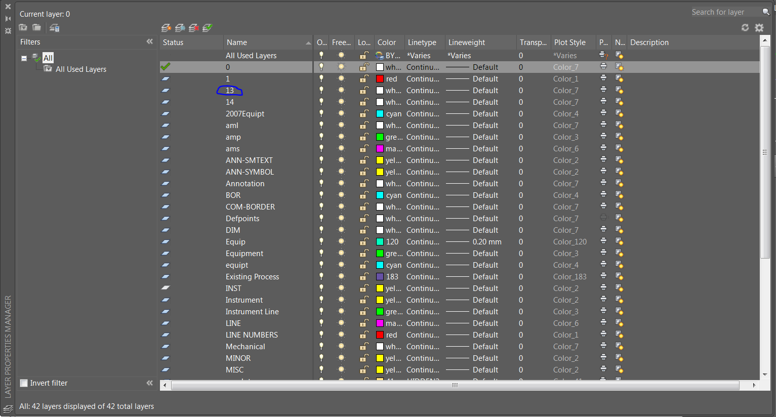 Created layer is missing in general style properties layer drop down list - Autodesk Community