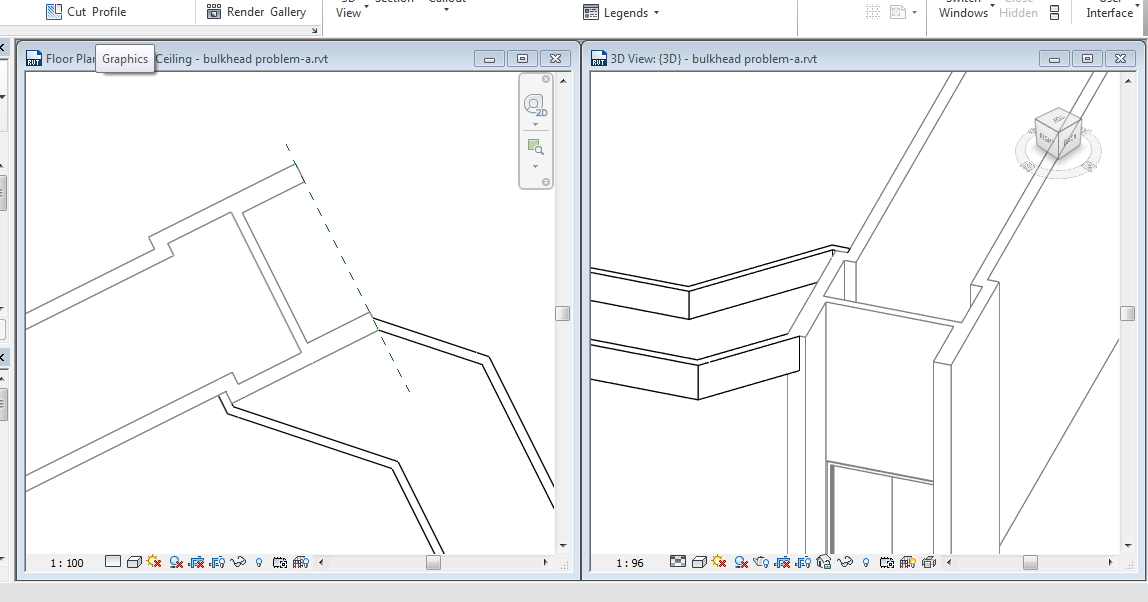 Solved: bulkhead wall join skews bottom of existing wall - Autodesk ...