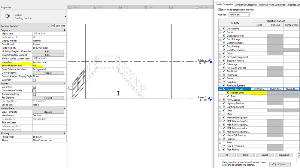 Solved: "underlay" on section. - Autodesk Community