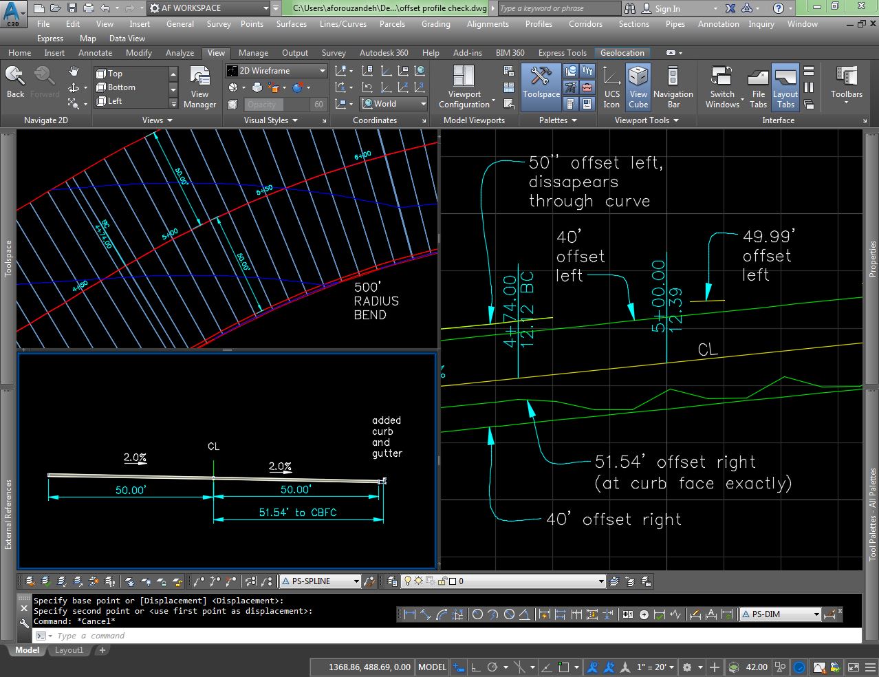 Gaps in offset profiles - Autodesk Community