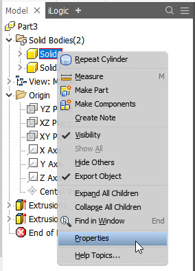 Inventor: How to rename multiple solids in a part file - Autodesk Community