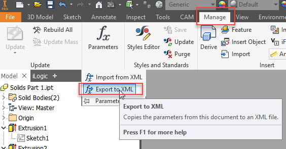 Solved: Inventor: How to export parameters as report/list - Autodesk Community
