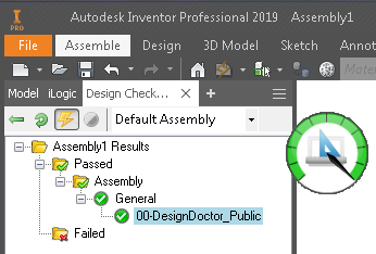 Automatic check of Inventor design (perspectives of IDC etc ...