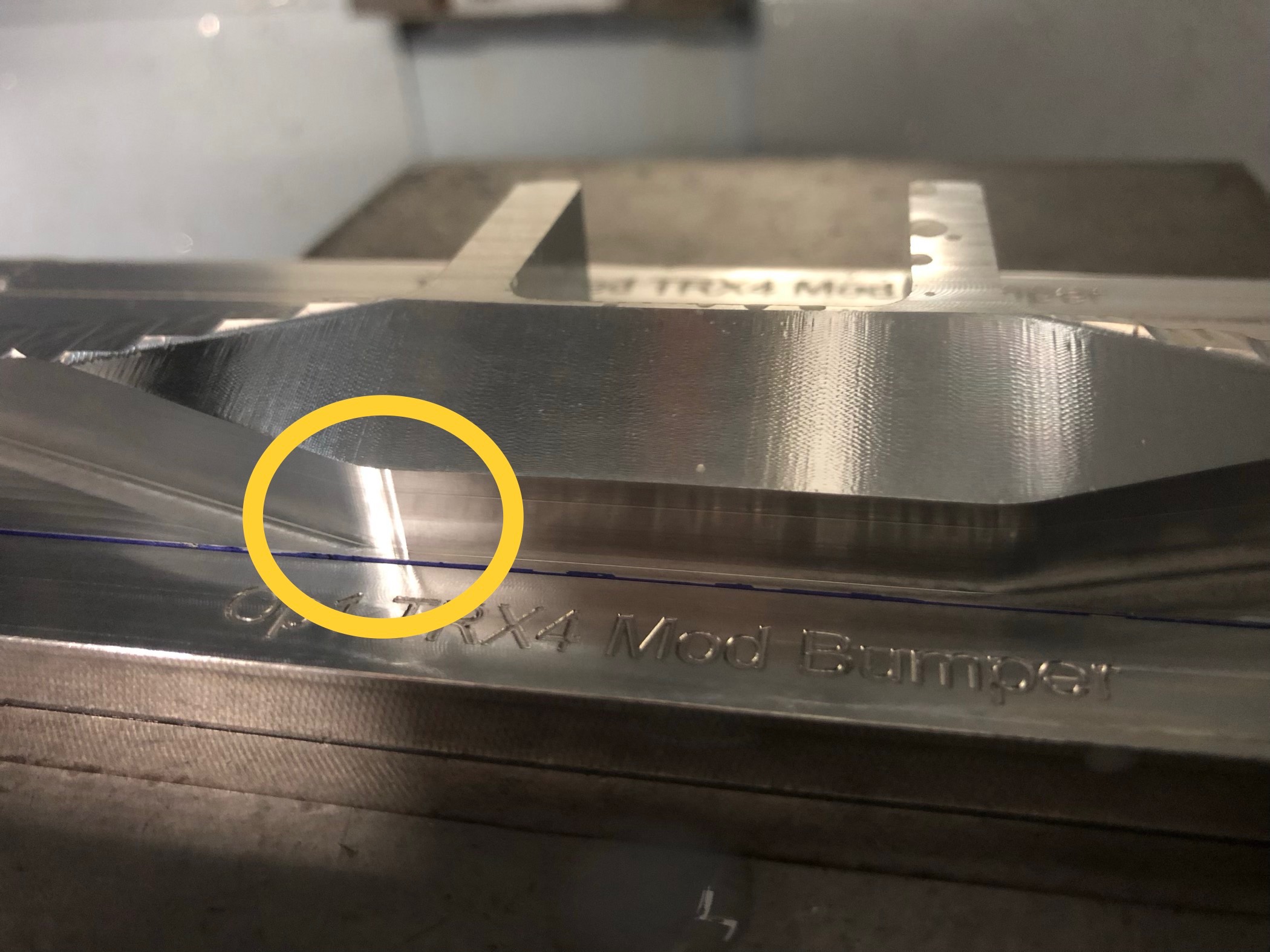 2D Contour Leaving Under Cuts/Gouges In Part. - Autodesk Community