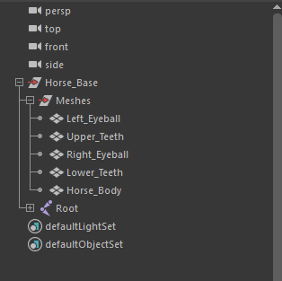 Solved: Best Practice for Skeletal Mesh hierarchy in outliner? - Autodesk Community