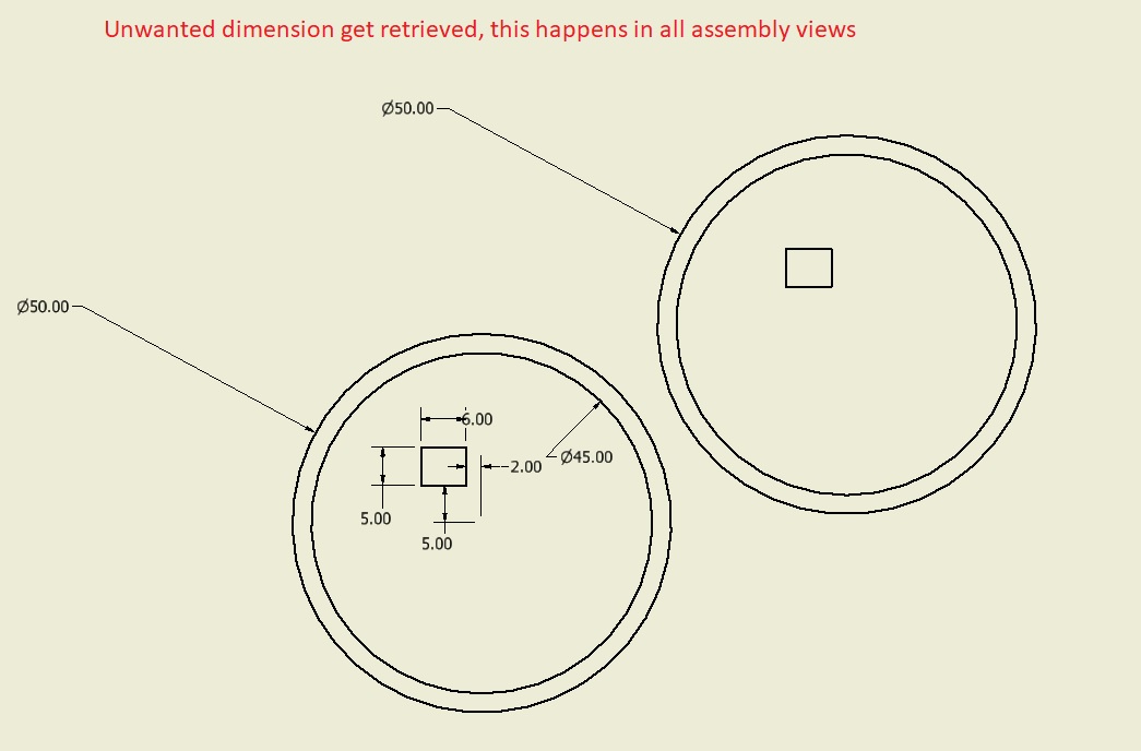 Solved: Retrieve dimension does not work - Autodesk Community
